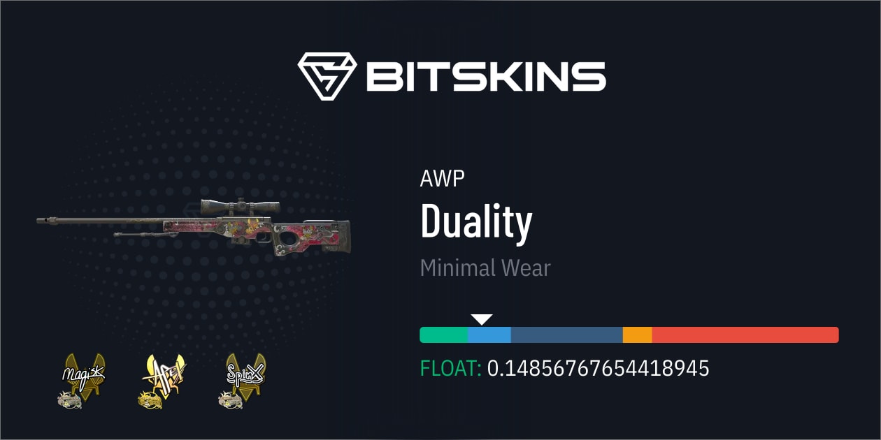 AWP | Duality (Minimal Wear) - CS2 Item | Buy Now on BitSkins
