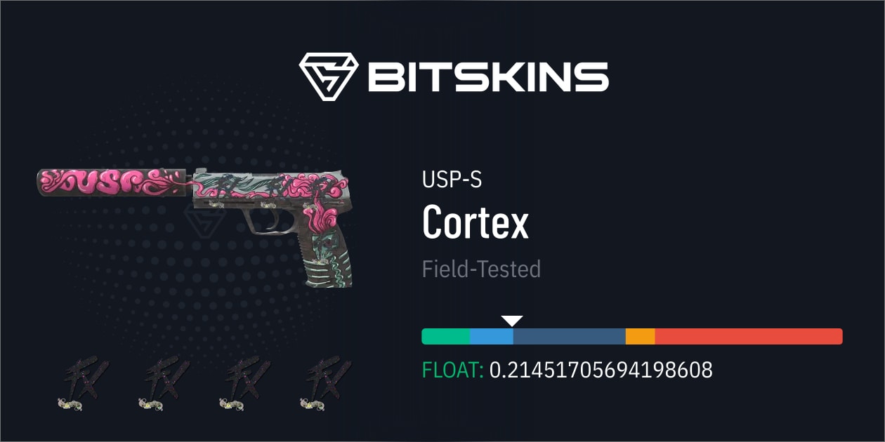 USP-S | Cortex (Field-Tested) - CS2 Item | Buy Now on BitSkins