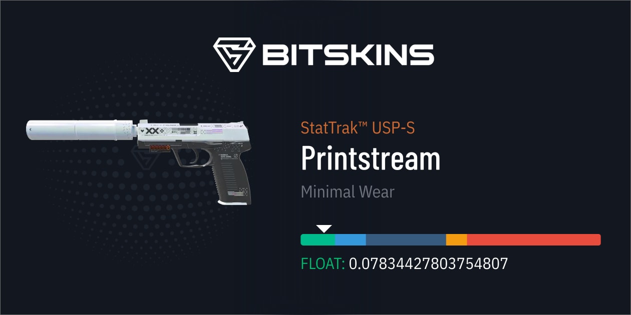 StatTrak™ USP-S | Printstream (Minimal Wear) - CS2 Item | Buy Now on ...