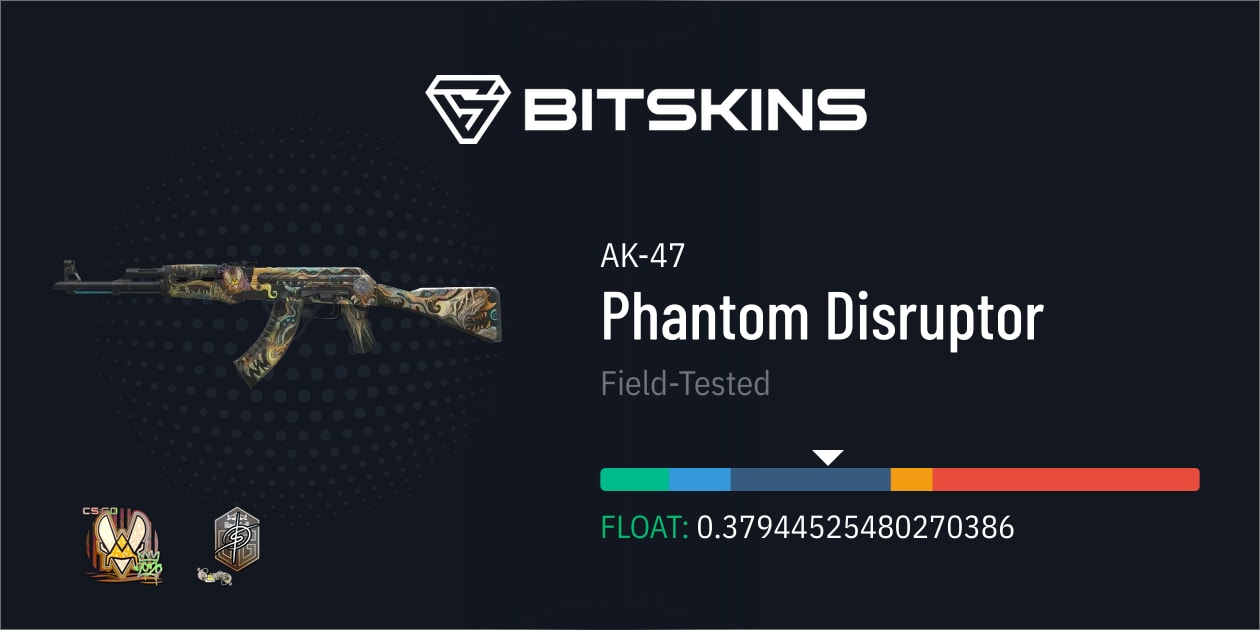 AK-47 | Phantom Disruptor (Field-Tested) - CS2 Item | Buy Now on BitSkins