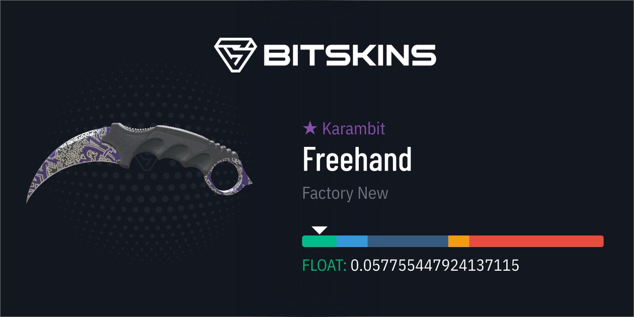 Karambit | Freehand (Factory New) - CS2 Skins | Find and Trade Your ...