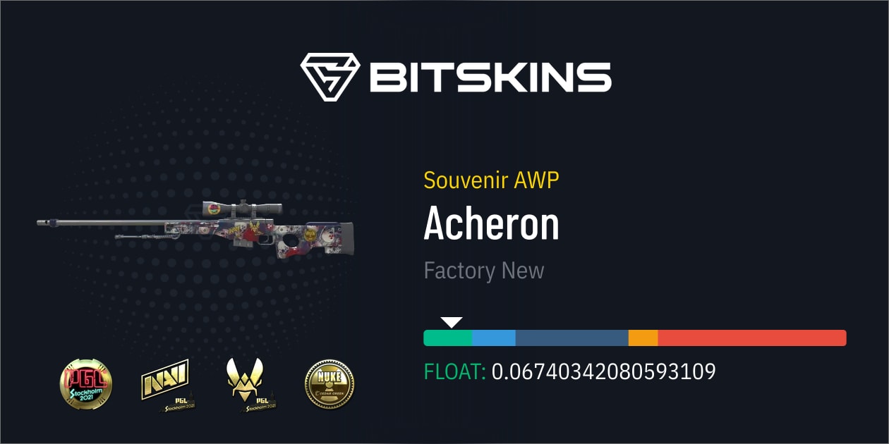 Souvenir AWP | Acheron (Factory New) - CS2 Item | Buy Now on BitSkins