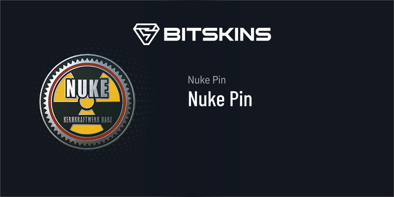 Nuke Pin - CS2 Item | Buy Now on BitSkins