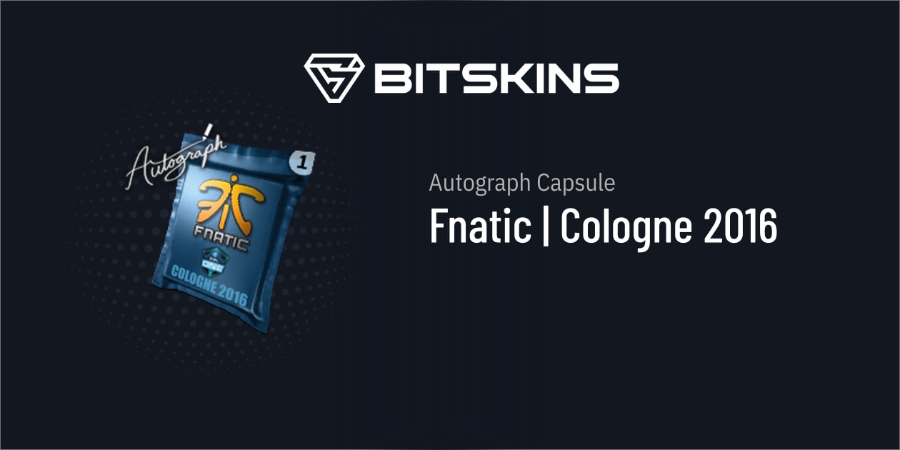 Autograph Capsule | Fnatic | Cologne 2016 - CS2 Item | Buy Now on BitSkins