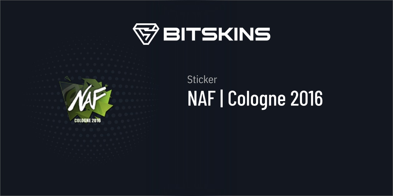 Sticker | NAF | Cologne 2016 - CS2 Item | Buy Now on BitSkins