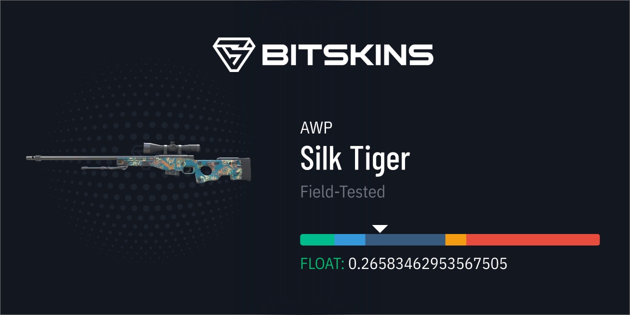 AWP | Silk Tiger (Field-Tested) - CS2 Item | Buy Now on BitSkins
