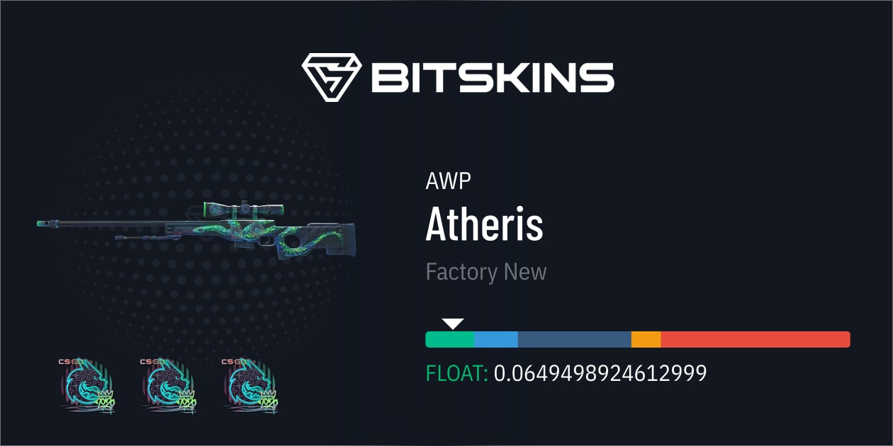 AWP | Atheris (Factory New) - CS2 Item | Buy Now on BitSkins