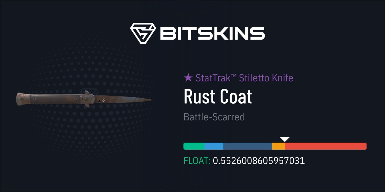 StatTrak™ Stiletto Knife | Rust Coat (Battle-Scarred) - CS2 Skins ... StatTrak™ Stiletto Knife | Rust Coat (Battle-Scarred) - CS2 Skins ...