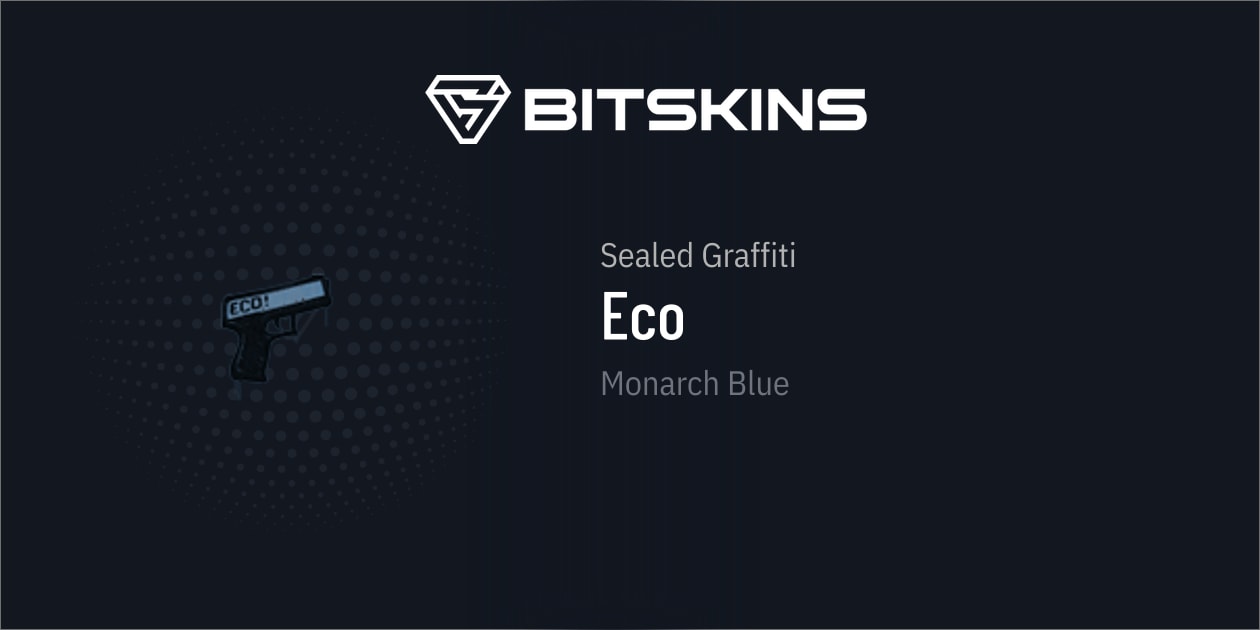 Sealed Graffiti | Eco (Monarch Blue) - CS2 Skins | Find and Trade Your ...
