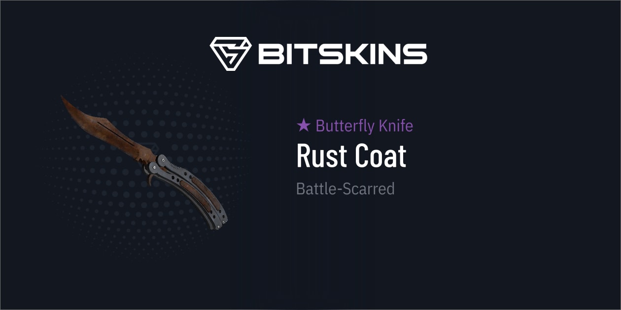 Butterfly Knife | Rust Coat (Battle-Scarred) - CS2 皮肤 | 查找并交易您想要的 CS2 物品
