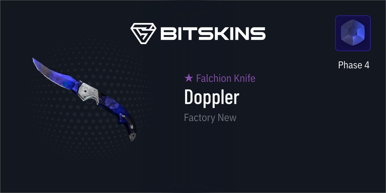 Falchion Knife | Doppler Phase 4 (Factory New) - CS2 Item | Buy Now on ...