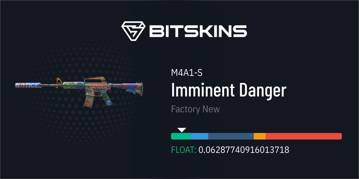 M4A1-S | Imminent Danger (Factory New) - CS2 Item | Buy Now on BitSkins