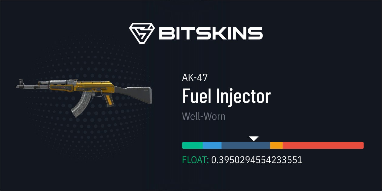 AK-47 | Fuel Injector (Well-Worn) - CS2 Item | Buy Now on BitSkins