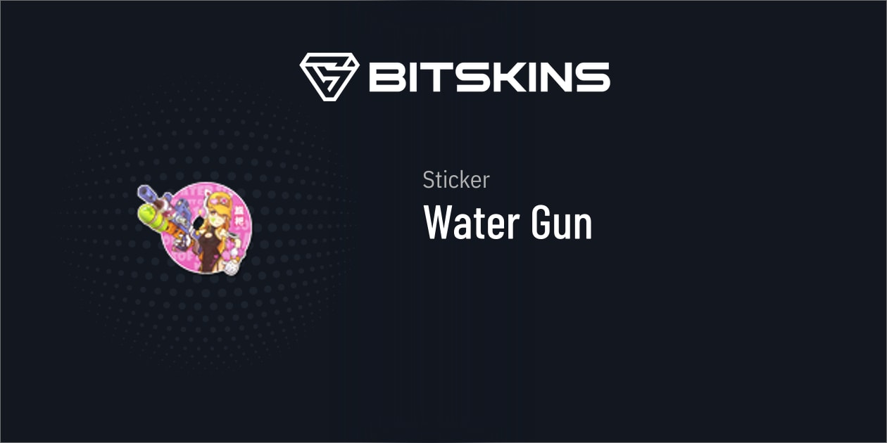 Sticker | Water Gun - CS2 Item | Buy Now on BitSkins