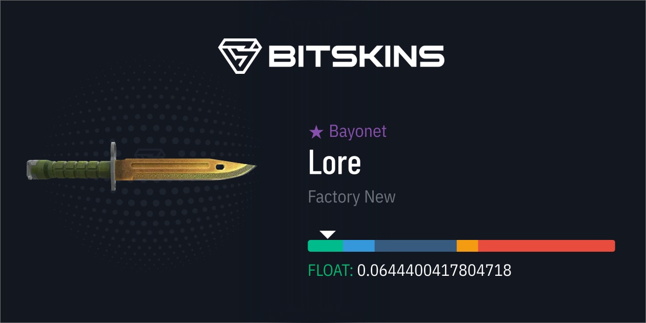 Bayonet | Lore (Factory New) - CS2 Item | Buy Now on BitSkins
