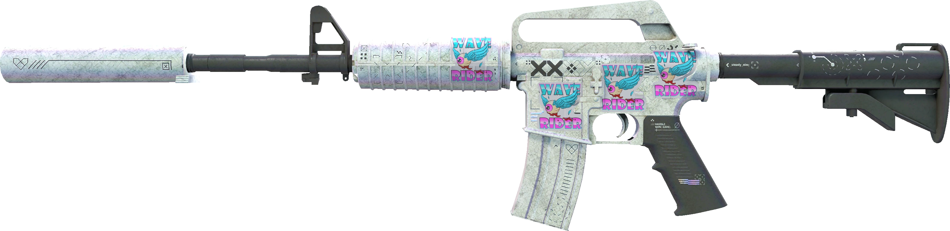 M4A1-S | Printstream (Battle-Scarred) - CS2 Skins | Find and Trade Your Desired CS2 Items