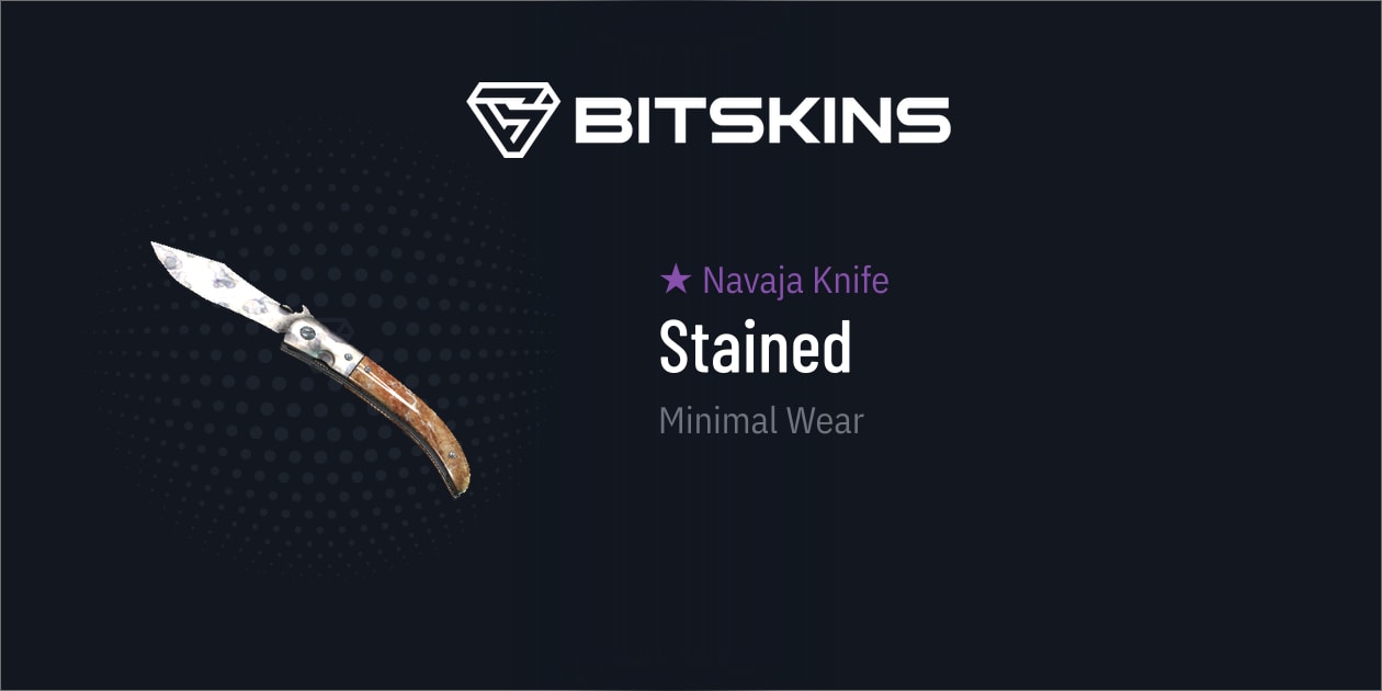 Navaja Knife | Stained (Minimal Wear) - CS2 Item | Buy Now on BitSkins