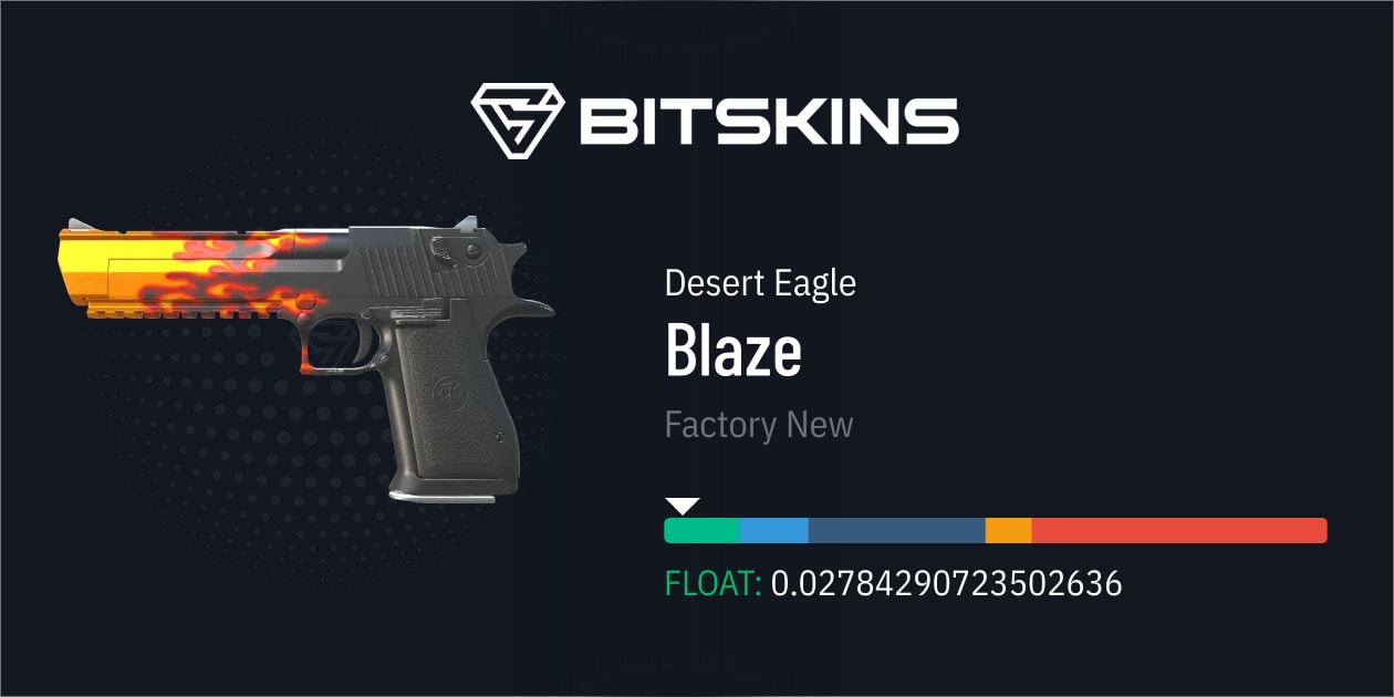 Desert Eagle | Blaze (Factory New) - CS2 皮肤 | 查找并交易您想要的 CS2 物品
