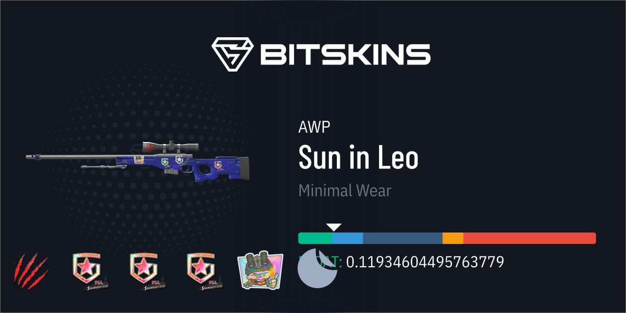 AWP | Sun in Leo (Minimal Wear) - CS2 Item | Buy Now on BitSkins