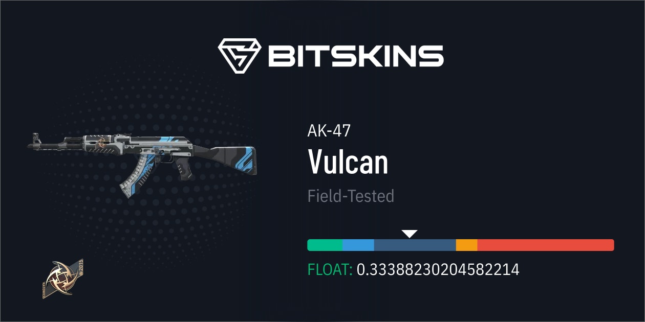 AK-47 | Vulcan (Field-Tested) - CS2 Item | Buy Now on BitSkins