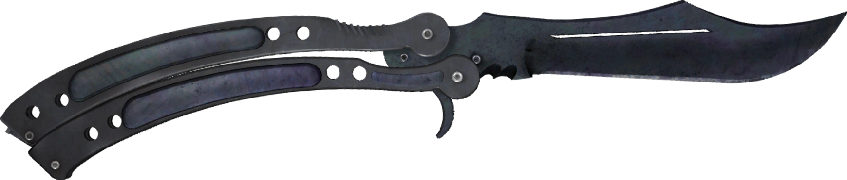 Butterfly Knife | Blue Steel (Minimal Wear) - CS2 Skins | Find and ...