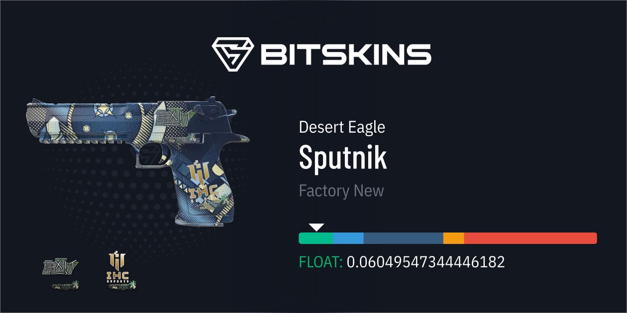 Desert Eagle | Sputnik (Factory New) - CS2 Item | Buy Now on BitSkins