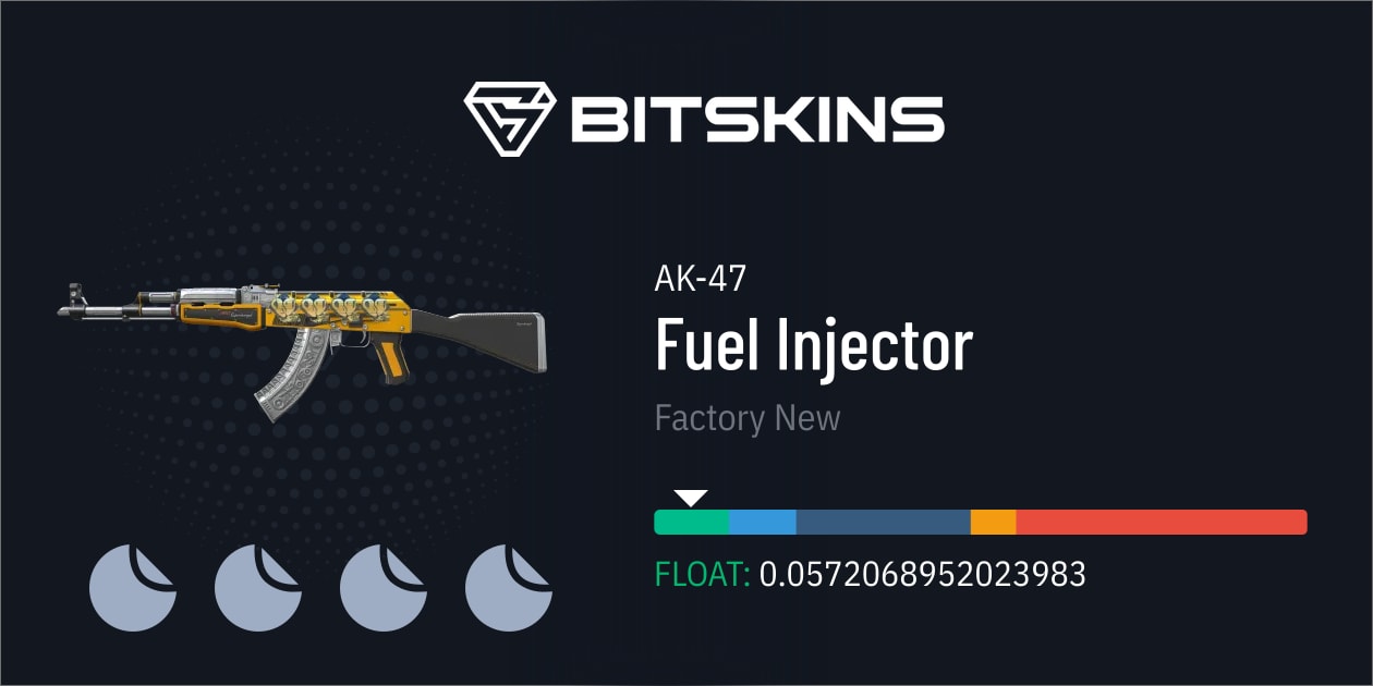 AK-47 | Fuel Injector (Factory New) - CS2 Item | Buy Now on BitSkins