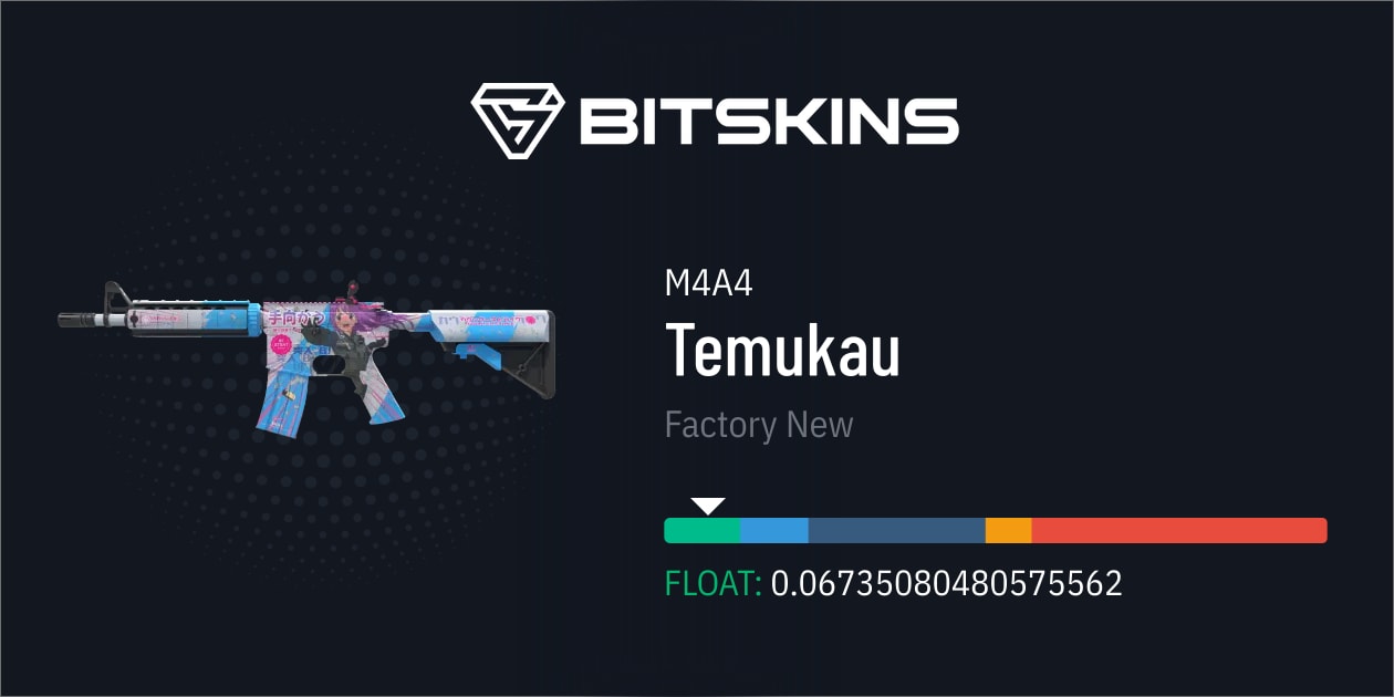 M4A4 | Temukau (Factory New) - CS2 Item | Buy Now on BitSkins