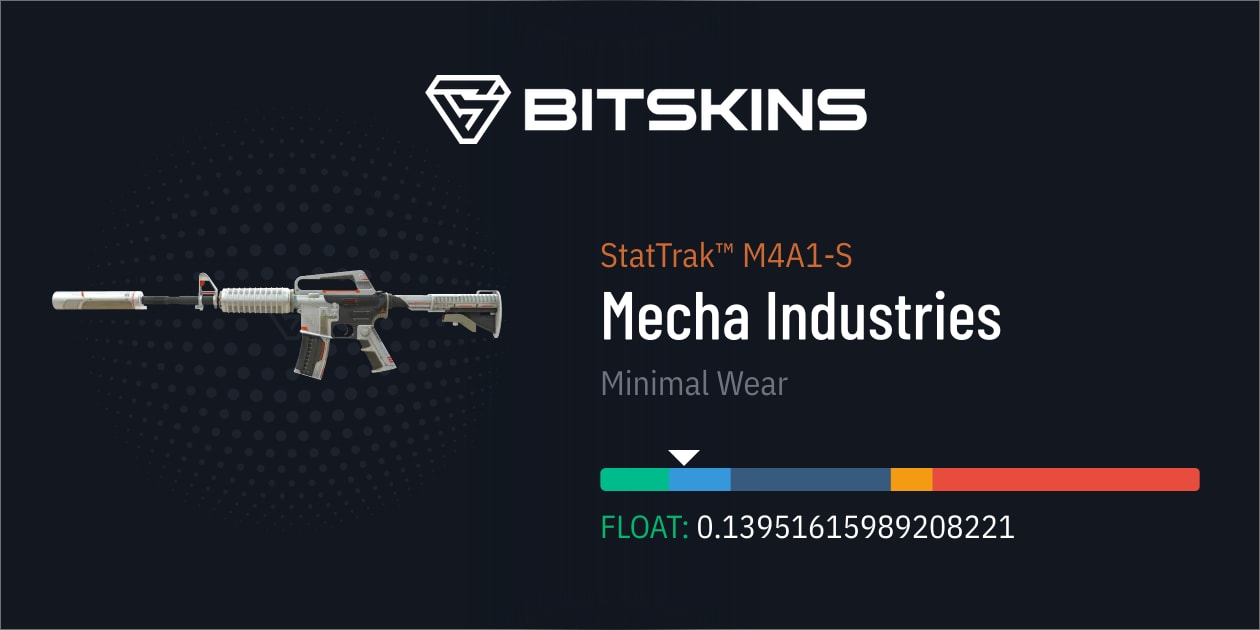 StatTrak™ M4A1-S | Mecha Industries (Minimal Wear) - CS2 Skins | Find ...