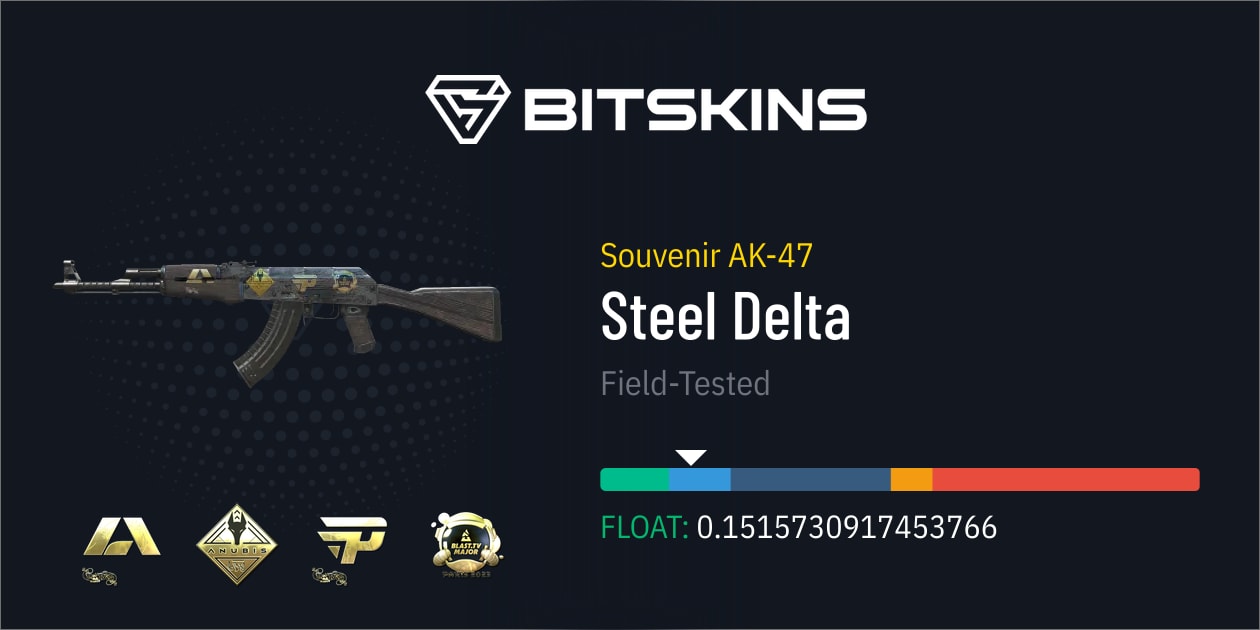 Souvenir AK-47 | Steel Delta (Field-Tested) - CS2 Item | Buy Now on ...