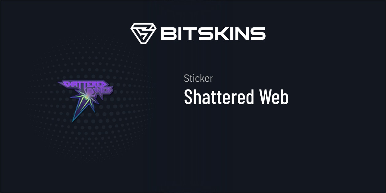 Sticker | Shattered Web - CS2 Item | Buy Now on BitSkins