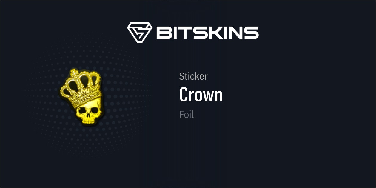 Sticker | Crown (Foil) - CS2 Item | Buy Now on BitSkins
