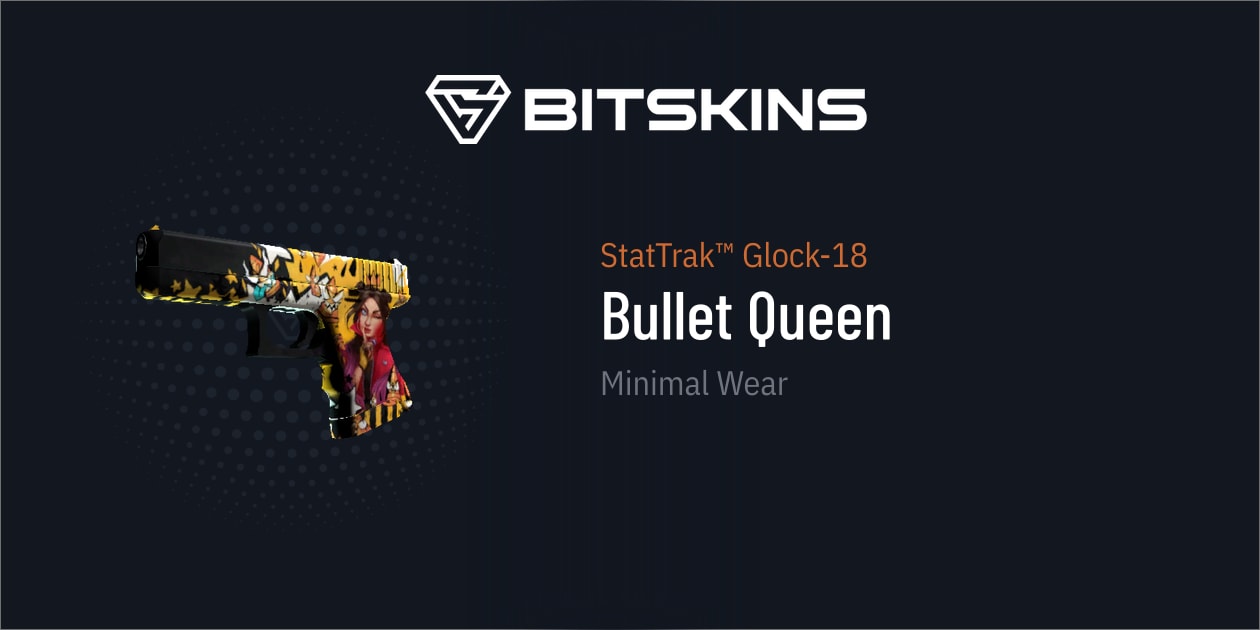 StatTrak™ Glock-18 | Bullet Queen (Minimal Wear) - CS2 Item | Buy Now ...