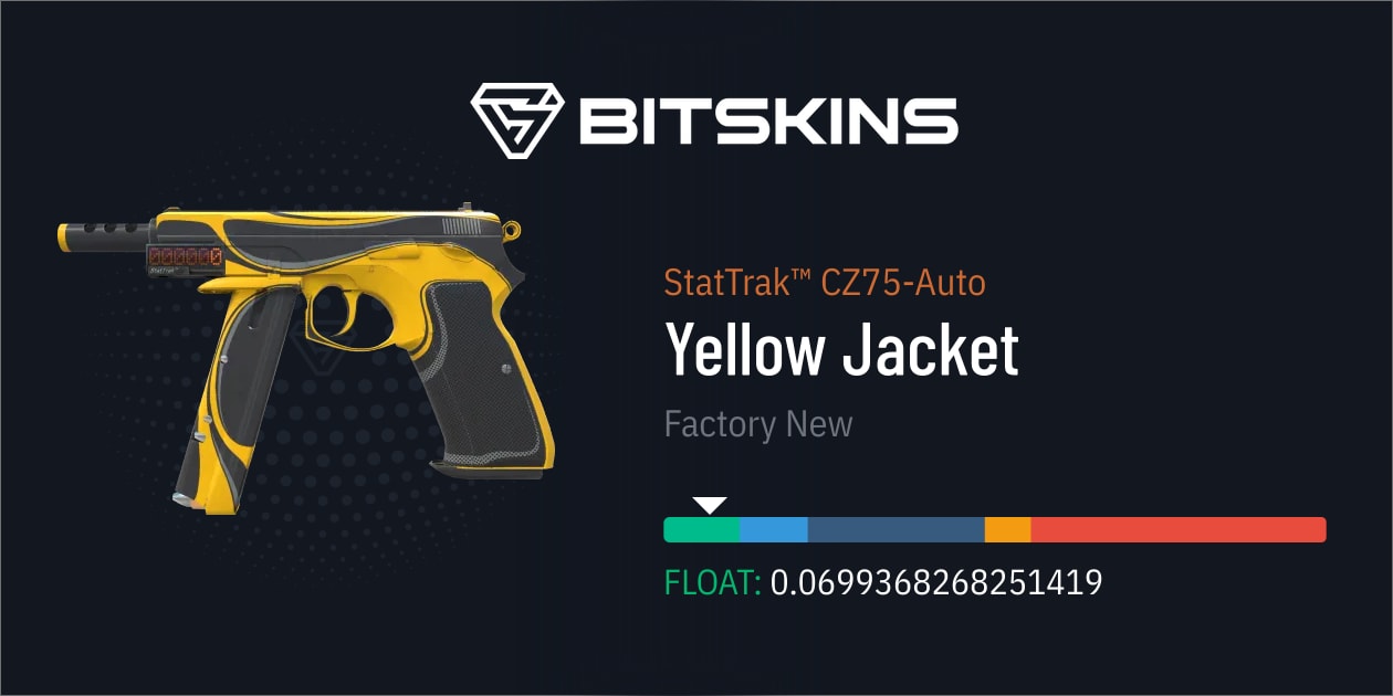 StatTrak™ CZ75-Auto | Yellow Jacket (Factory New) - CS2 皮肤 | 查找并交易您想要的 ...
