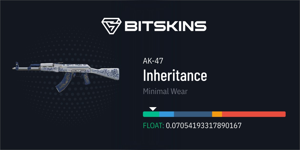 AK-47 | Inheritance (Minimal Wear) - CS2 Item | Buy Now on BitSkins