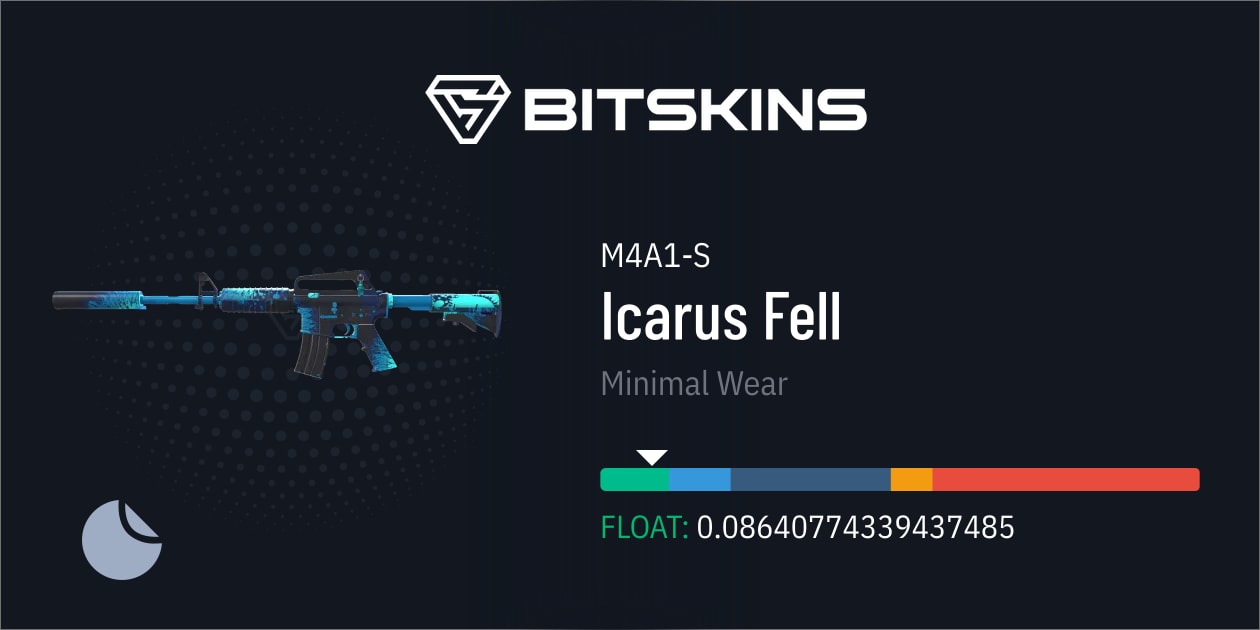 M4A1-S | Icarus Fell (Minimal Wear) - CS2 Item | Buy Now on BitSkins