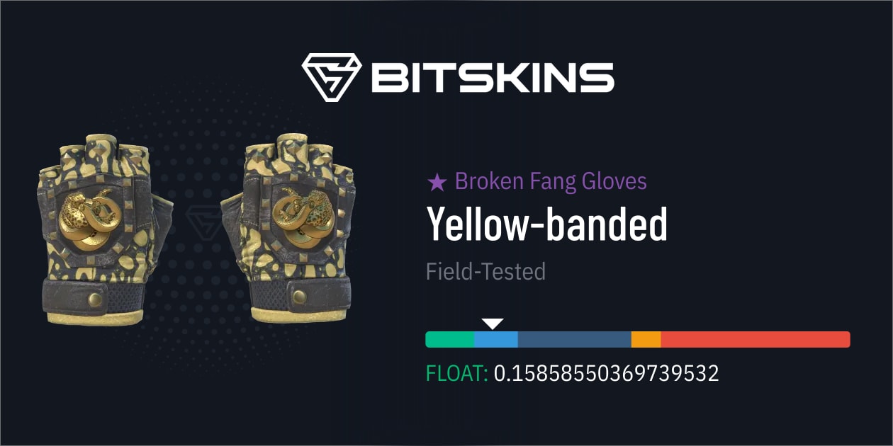 Broken Fang Gloves | Yellow-banded (Field-Tested) - CS2 Item | Buy Now ...
