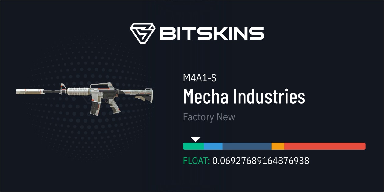 M4A1-S | Mecha Industries (Factory New) - CS2 Item | Buy Now on BitSkins