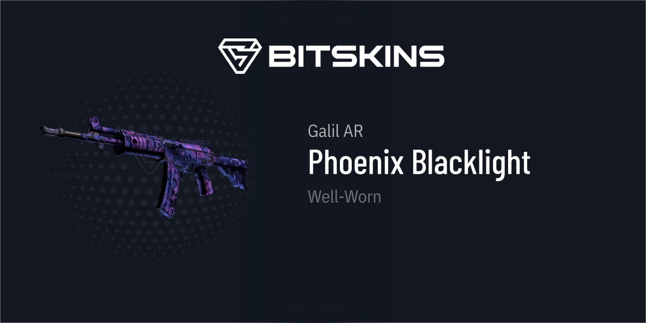 Galil AR | Phoenix Blacklight (Well-Worn) - CS2 Skins | Find and Trade ...