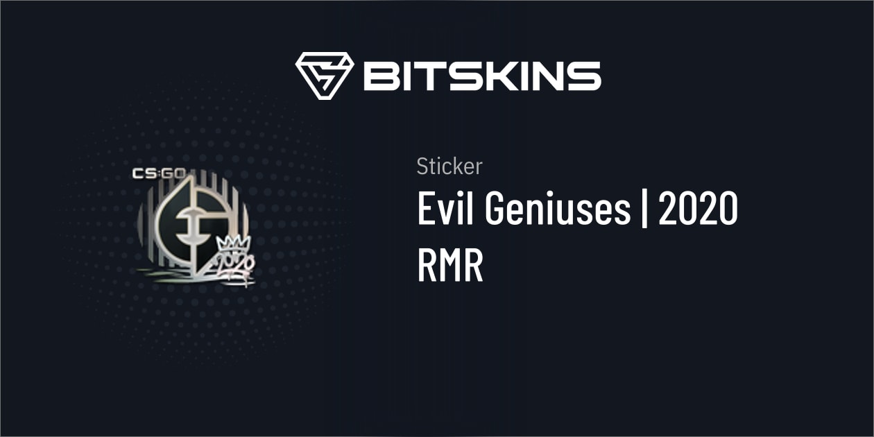 Sticker | Evil Geniuses | 2020 RMR - CS2 皮肤 | 查找并交易您想要的 CS2 物品