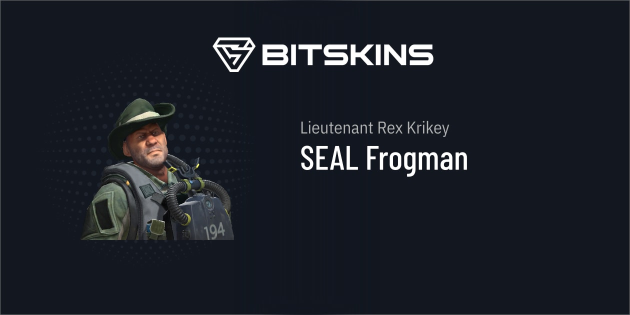 Lieutenant Rex Krikey | SEAL Frogman - CS2 Item | Buy Now on BitSkins