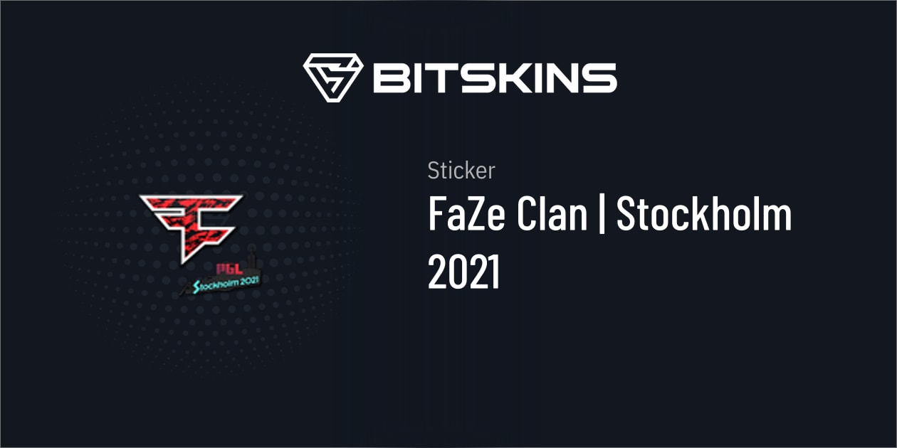 Sticker | FaZe Clan | Stockholm 2021 - CS2 Skins | Find and Trade Your ...