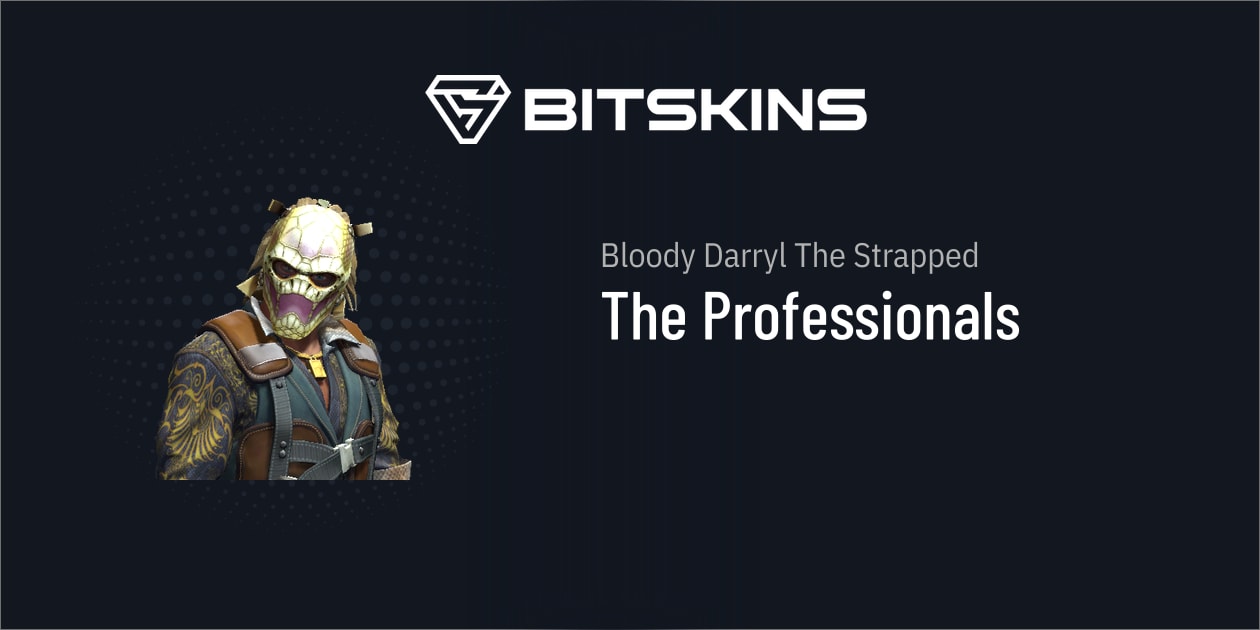 Bloody Darryl The Strapped | The Professionals - CS2 Item | Buy Now on ...