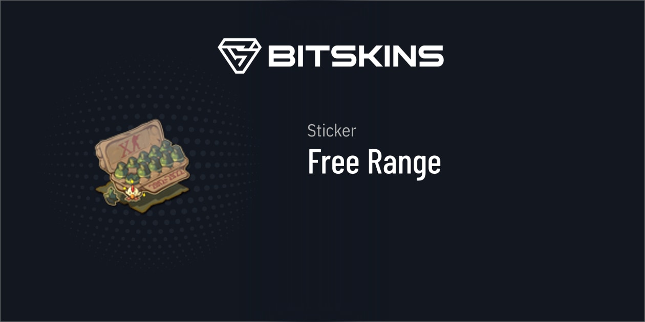 Sticker | Free Range - CS2 Item | Buy Now on BitSkins
