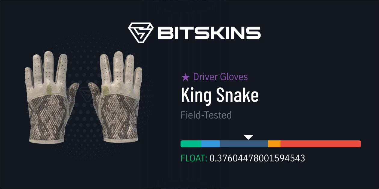 Driver Gloves | King Snake (Field-Tested) - CS2 皮肤 | 查找并交易您想要的 CS2 物品