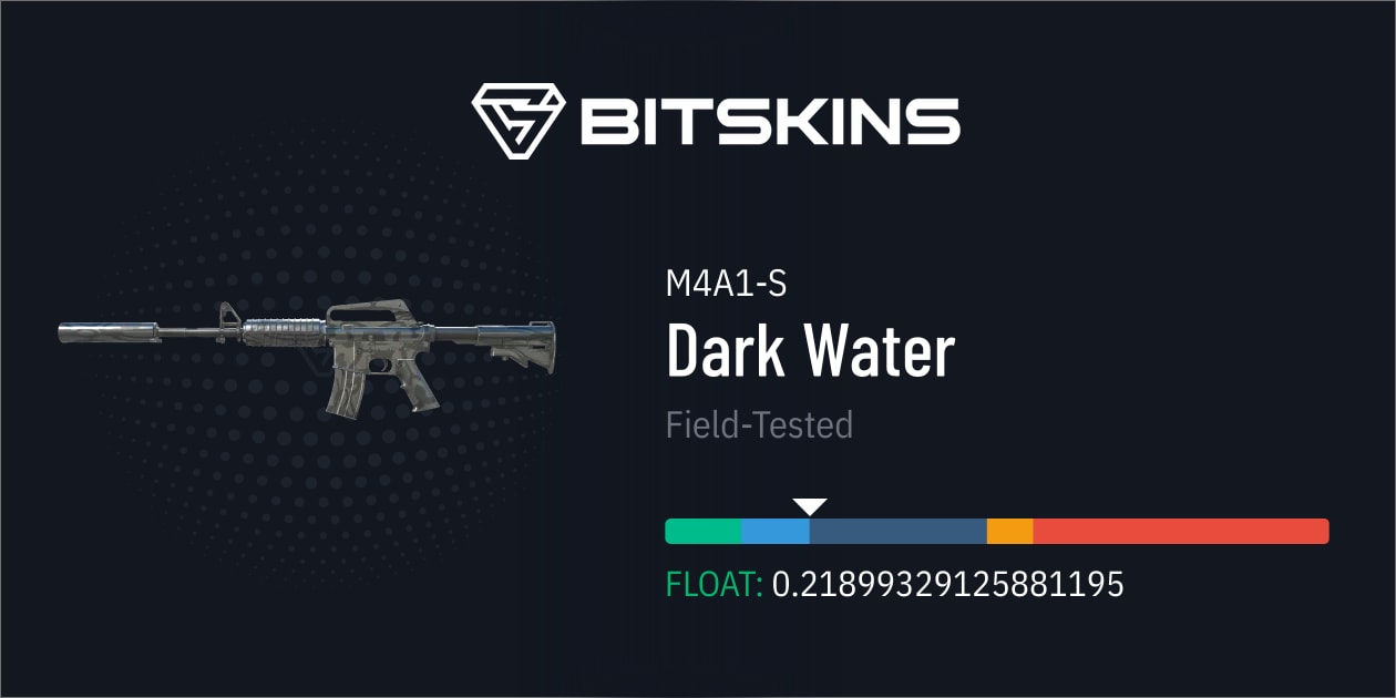 M4A1-S | Dark Water (Field-Tested) - CS2 Item | Buy Now on BitSkins