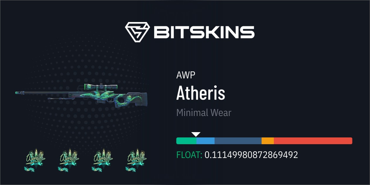 AWP | Atheris (Minimal Wear) - CS2 Item | Buy Now on BitSkins