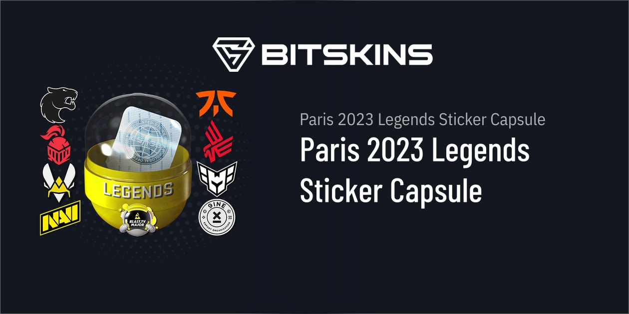 Paris 2023 Legends Sticker Capsule - CS2 Skins | Find and Trade Your Desired CS2 Items