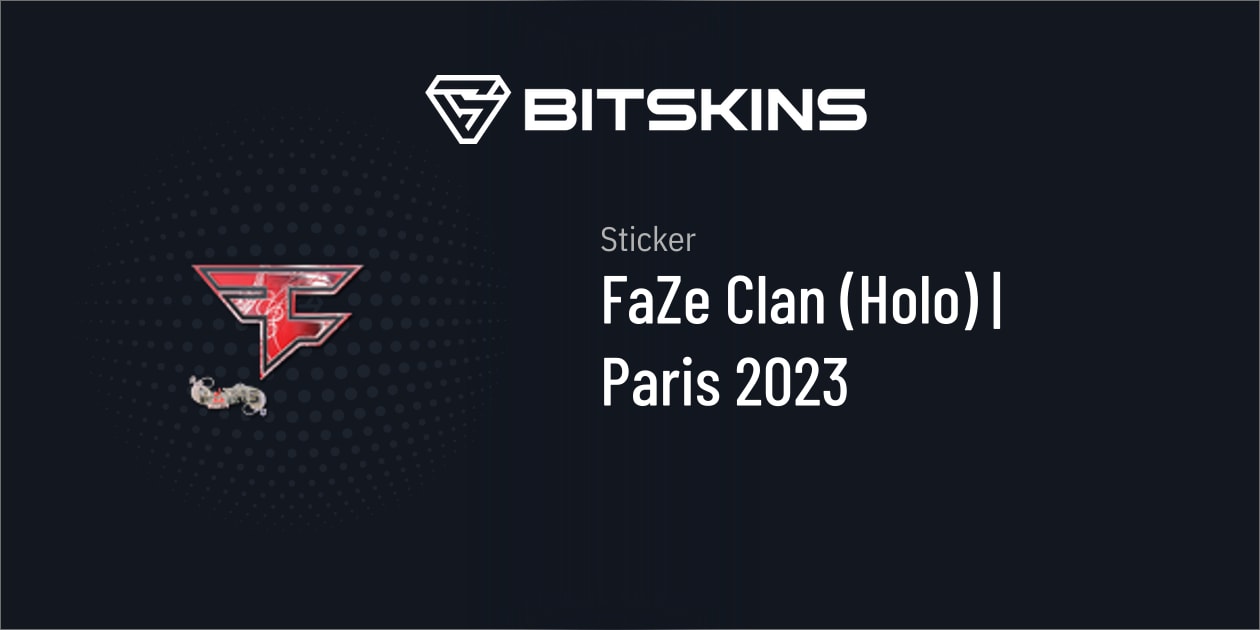 Sticker | FaZe Clan (Holo) | Paris 2023 - CS2 Skins | Find and Trade ...