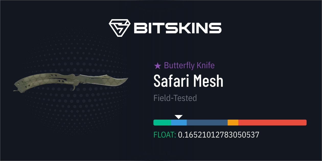 Butterfly Knife Safari Mesh Field Tested Cs2 Skins Find And